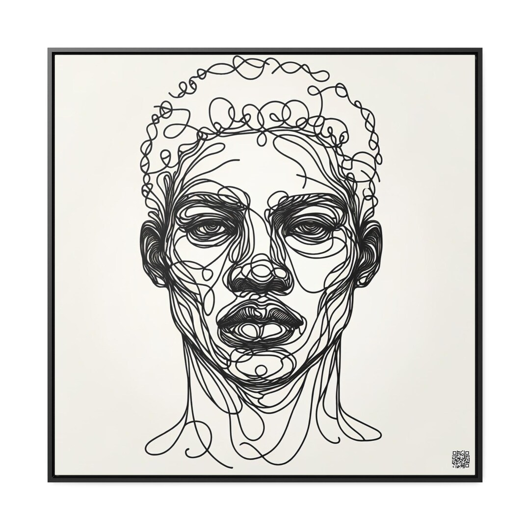 Ibrahim I Vector Art of African Man | African Art | Black Art | Line ...