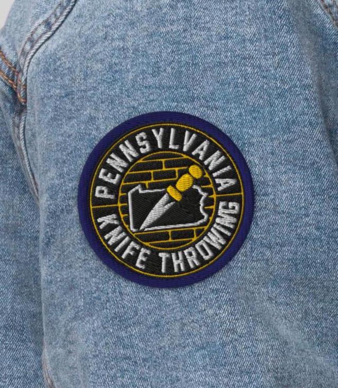Pennsylvania Patch 3" Embroidered - Etsy