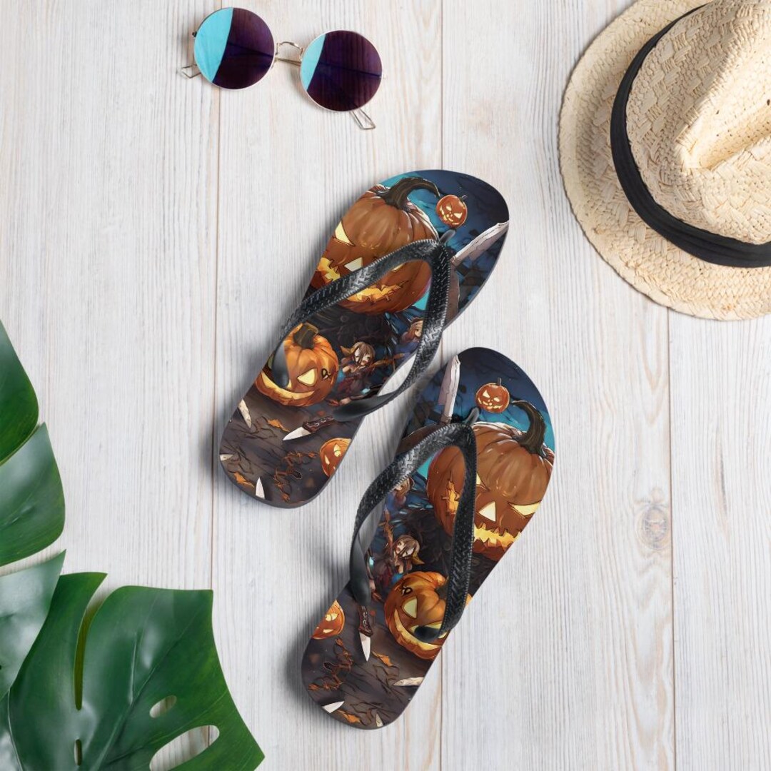Halloween 3 Flip-flops - Etsy