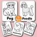 Cute 44 Printable Dogs Breeds Coloring Pages for Kids & Adults, for ...