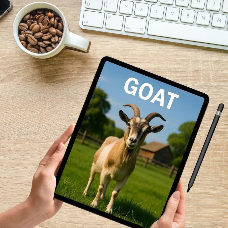 Farm Animal Flashcards: Printable Learning Cards for Kids (digital ...