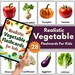 Realistic Vegetable Flashcards – 28 Montessori-inspired Printable Cards ...