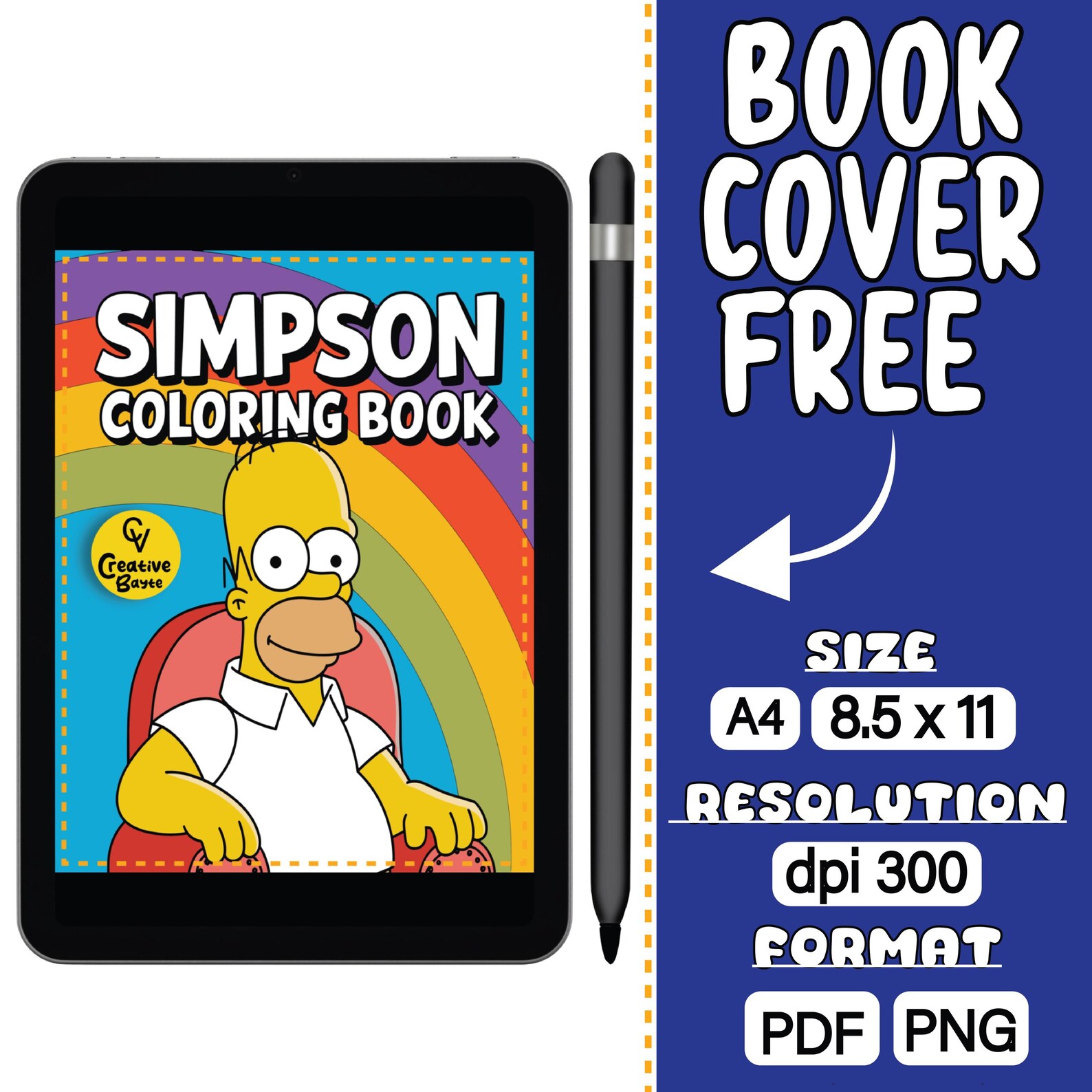 24 Printable Simpsons Coloring Pages for Kids & Adults, Bold and Easy ...