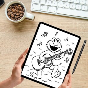 Elmo Coloring Pages Bundle - 20 Fun Printable Sheets for Kids | Digital ...