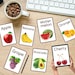 56 Printable and Editable Fruits (real Pictures) Educational Montessori ...