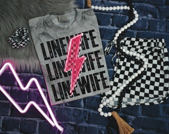 Unhinged and Feral Linewife Club |lineman/ Png/dtf/sublimation ...