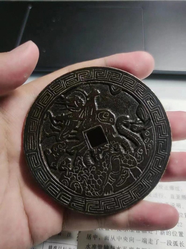 Ancient Chinese Ming Dynasty Zhenwu Emperor Spending Copper Coins ...