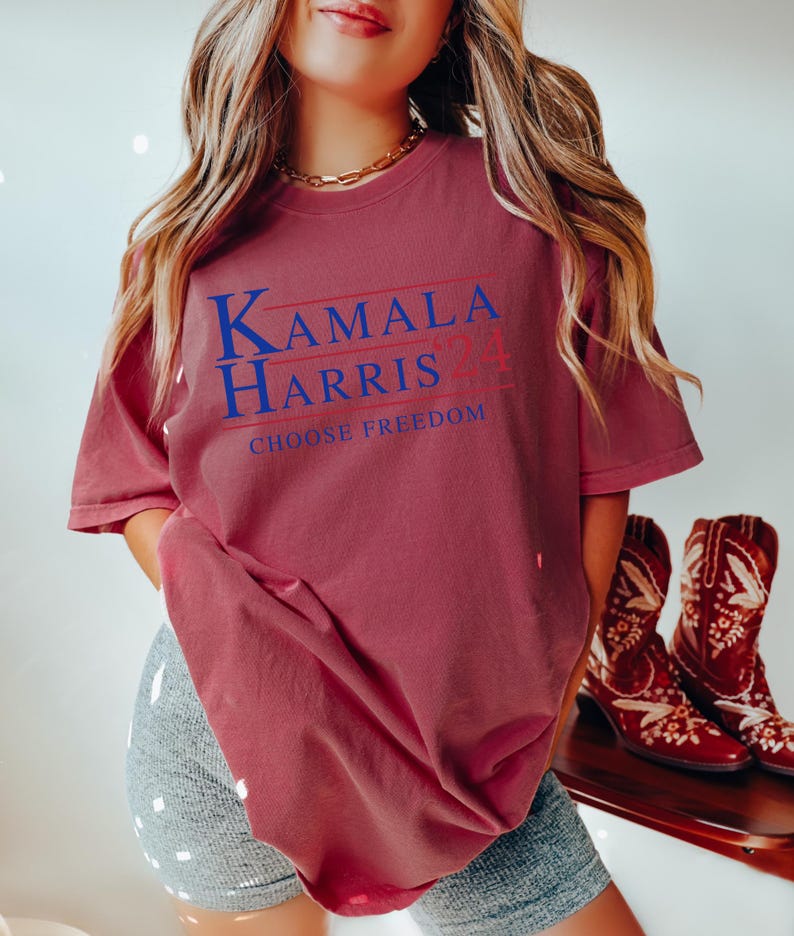 Choose Freedom Kamala 2024 SVG and PNG, Kamala Harris 2024, Kamala for ...