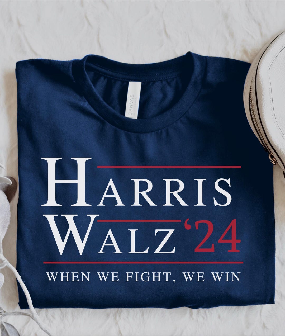 Harris Walz 2024 When We Fight We Win,harris Walz 24 Shirt,democratic ...