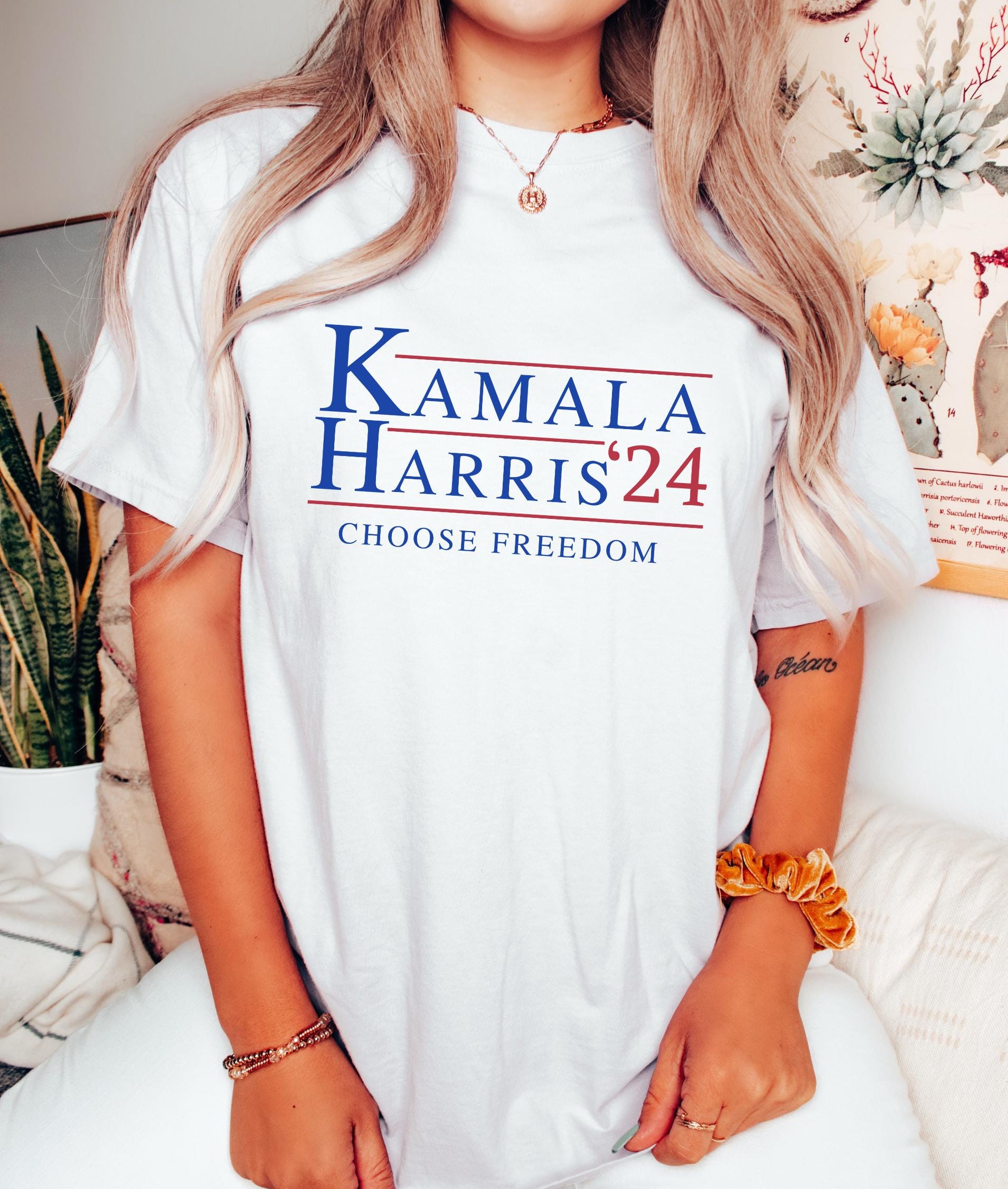 Choose Freedom Kamala 2024 SVG and PNG, Kamala Harris 2024, Kamala for ...