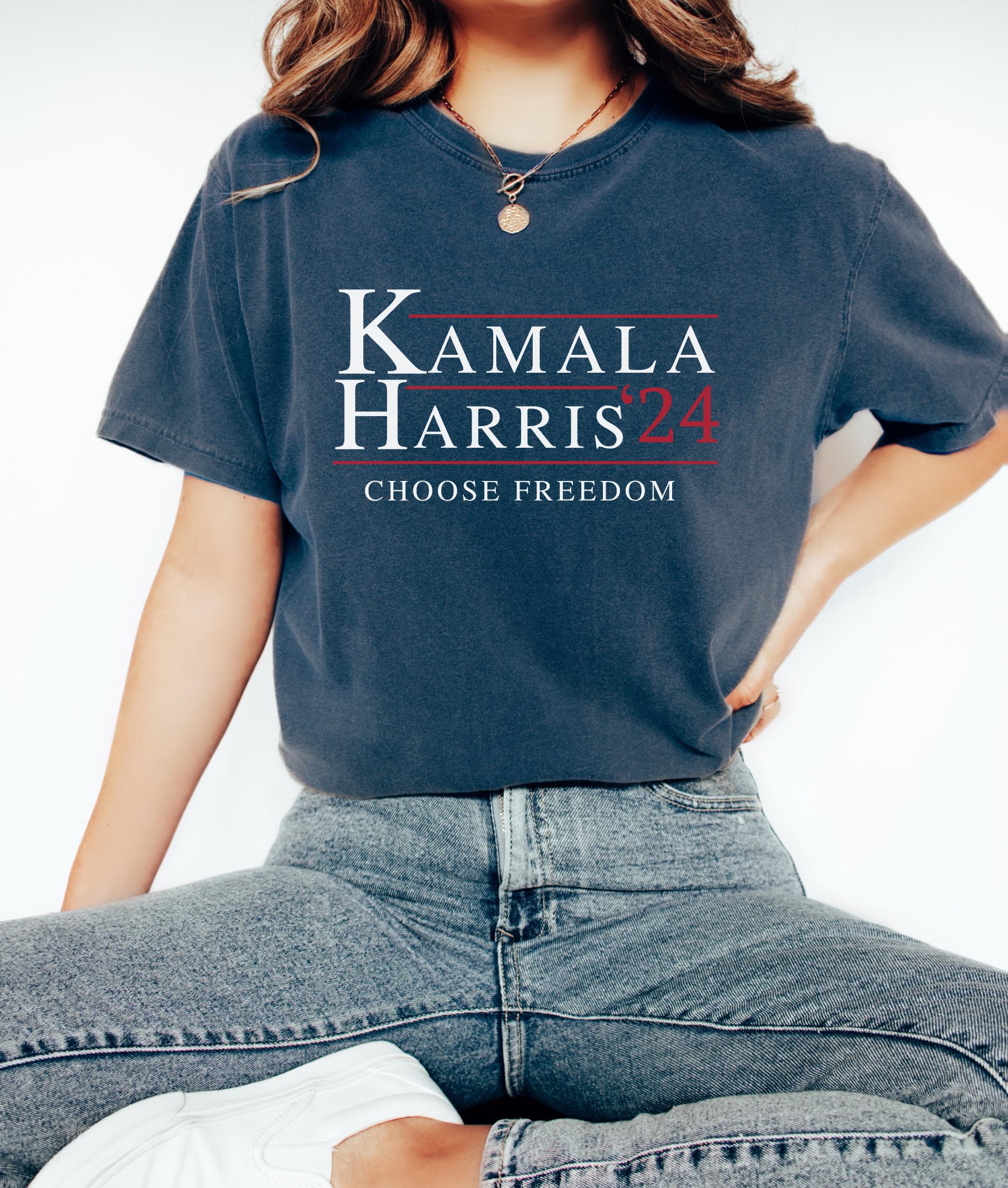 Choose Freedom Kamala 2024 SVG and PNG, Kamala Harris 2024, Kamala for ...