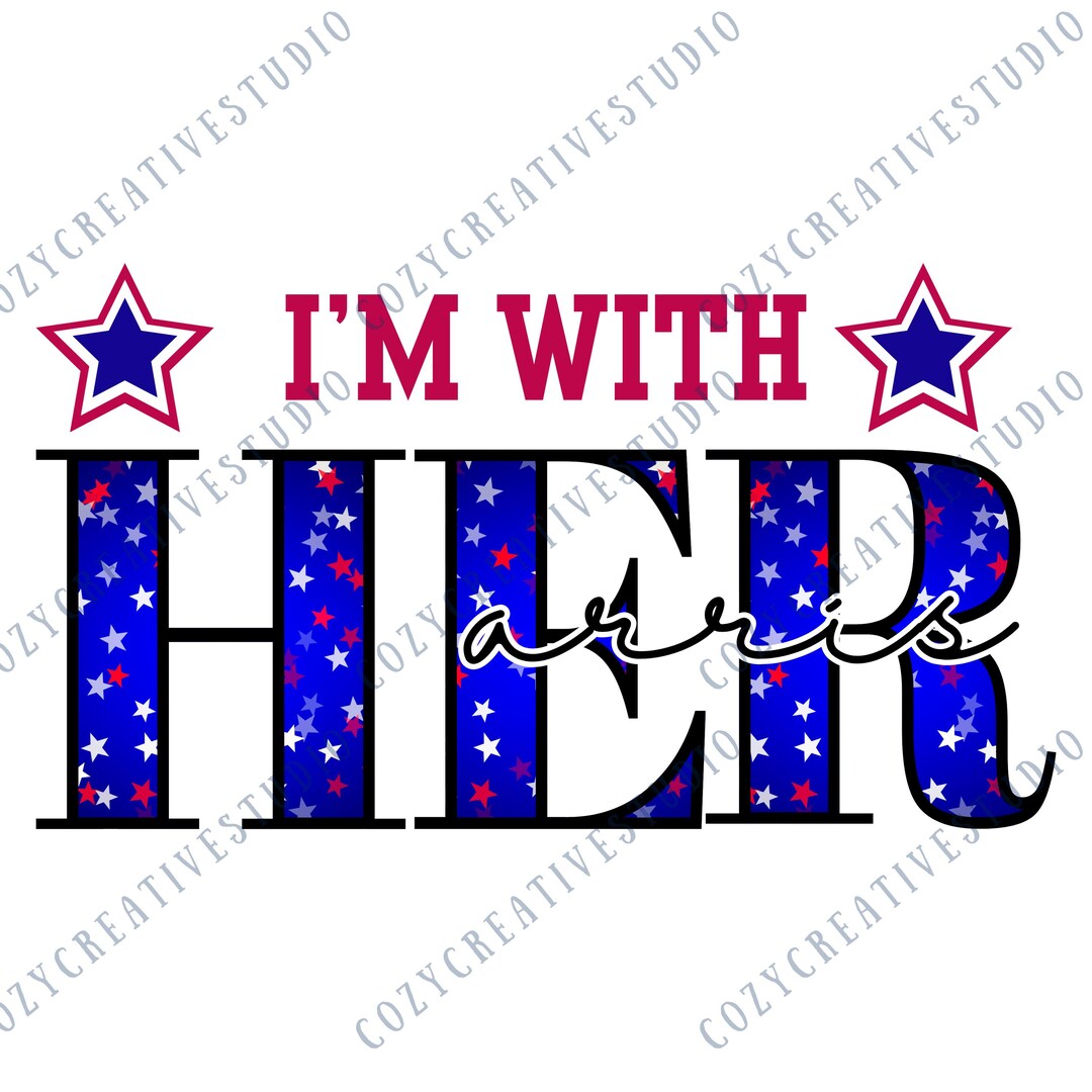 Kamala 2024 SVG and PNG, I'm With Her 2024, Kamala for President ...