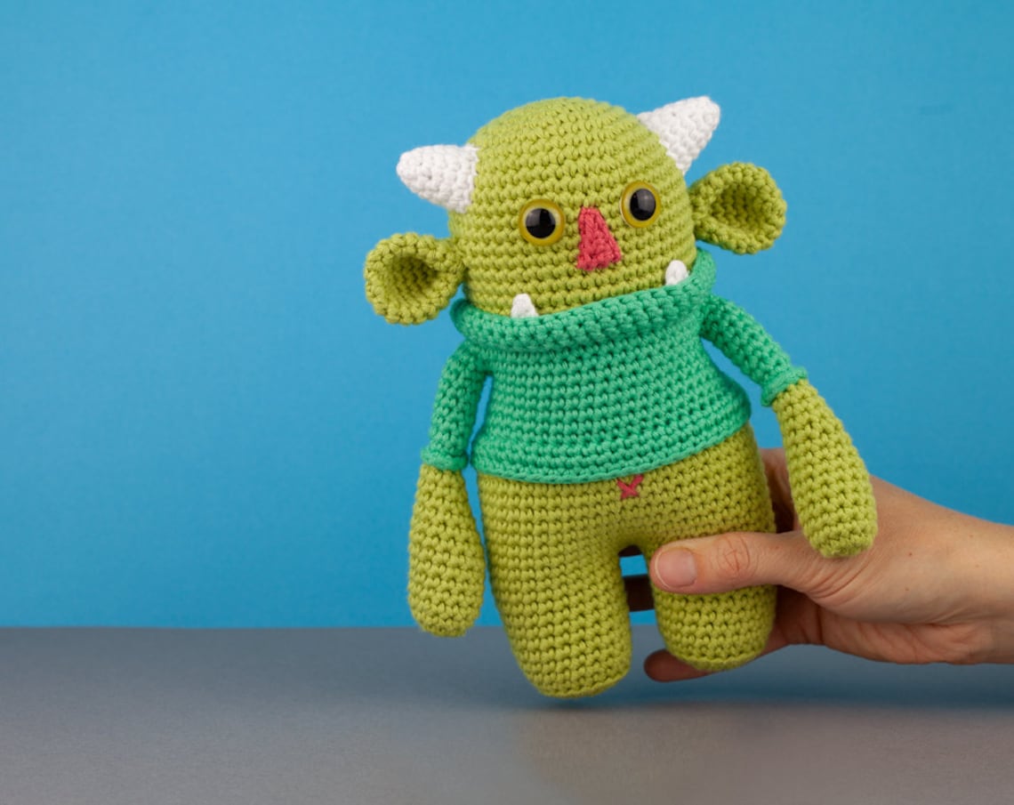 Ogre Crochet Pattern - Etsy UK