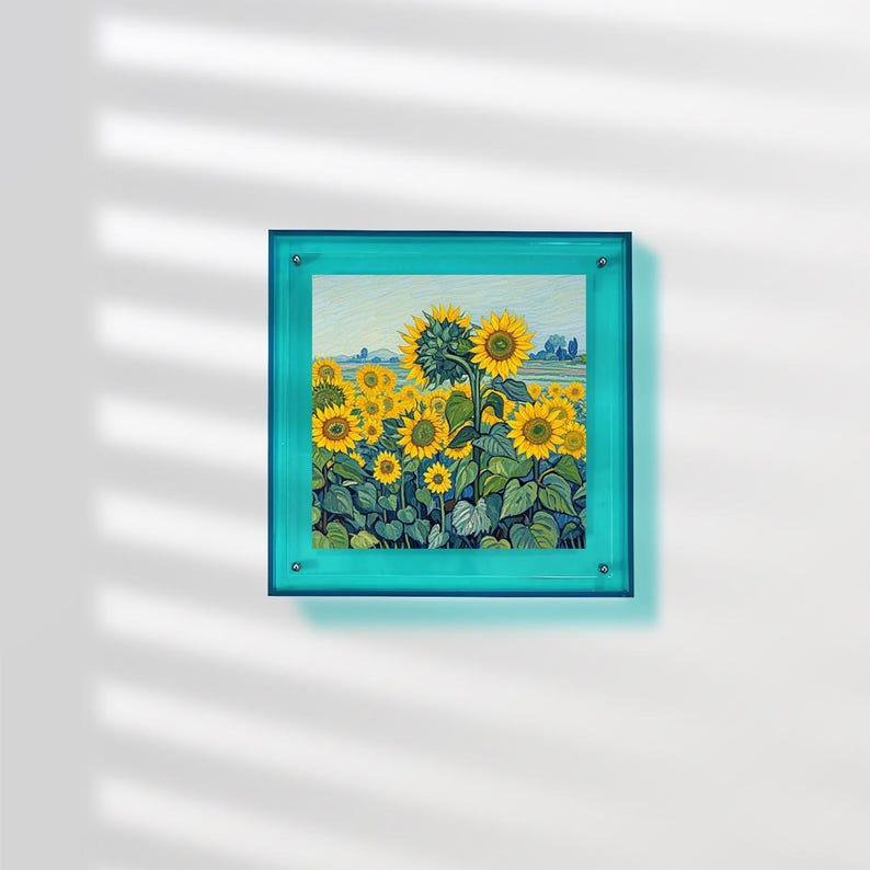 Fluorescent Colored Acrylic Photo Frame, Poster Display, Art Wall ...