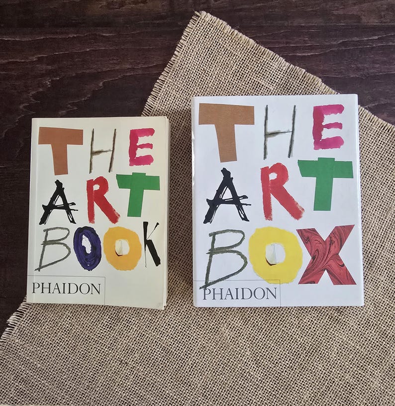 Vintage Phaidon the Art Book & the Art Box Card Set - Etsy