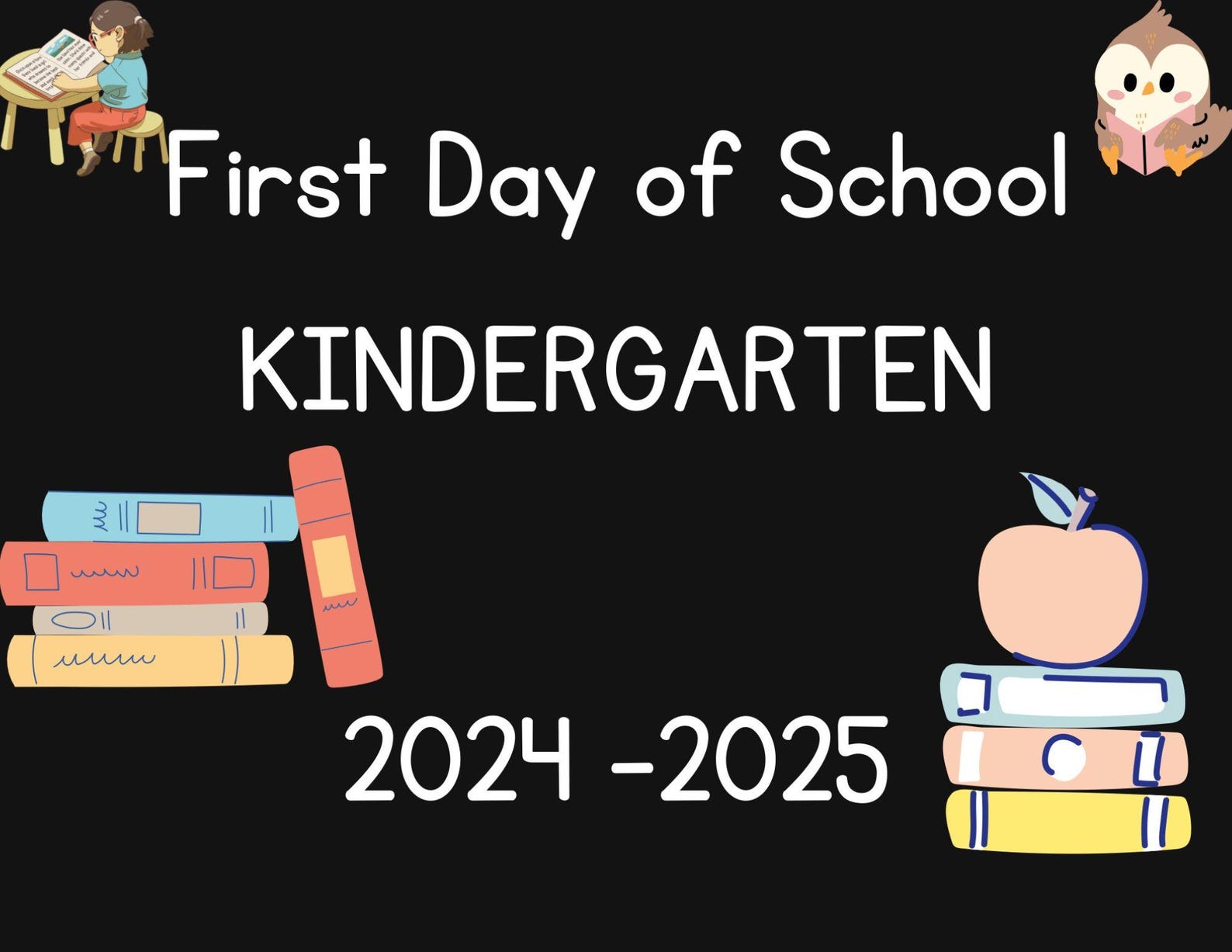 First Day of School, Back to School Sign Printable-2, Printable Back to ...