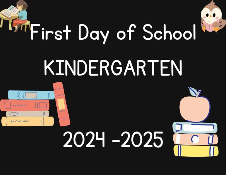 First Day of School, Back to School Sign Printable-2, Printable Back to ...