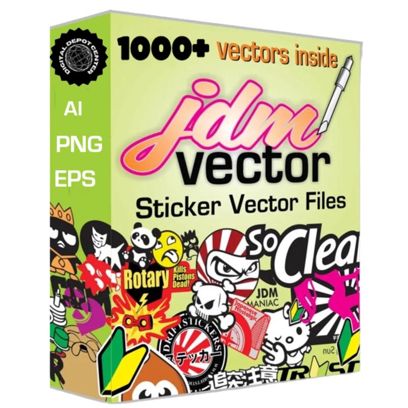 Jdm Car Vector Files - Etsy