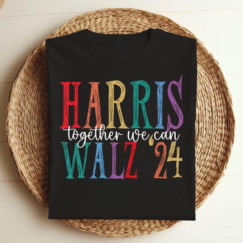 Harris Walz 24 Together We Can Png, Together We Can Png, Funny ...