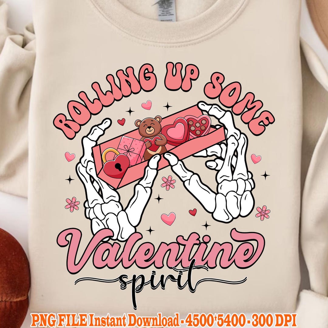 Rolling up Some Valentine Spirit Png, Sweet Valentines Png, Valentine ...