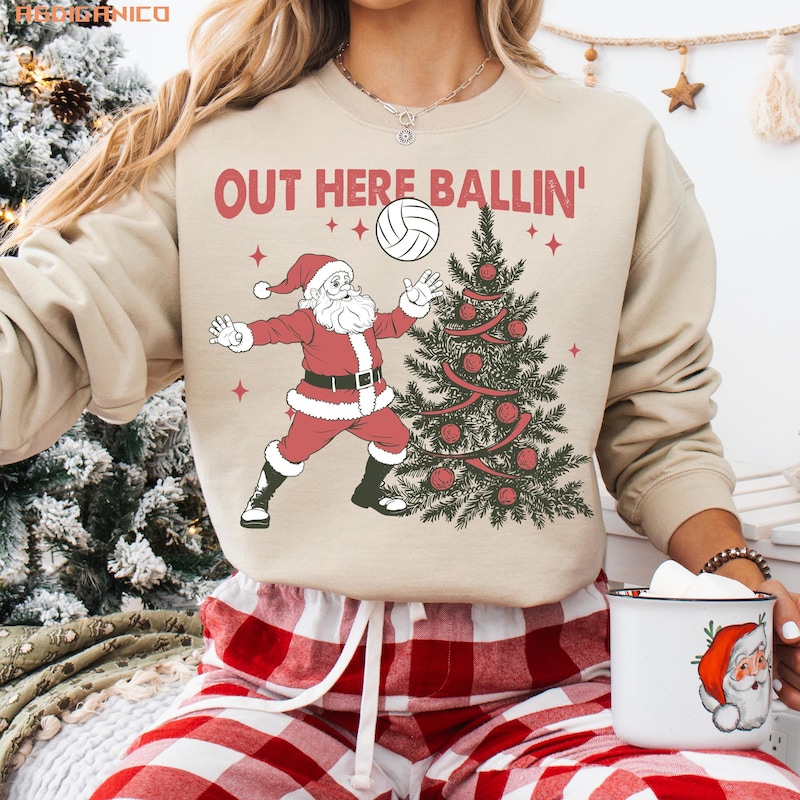 Volleyball Christmas - Etsy