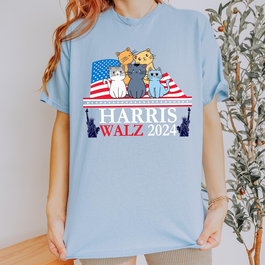 Harris Walz 2024 Childless Cat Ladies Png, Harris Walz Campaign, Cat ...