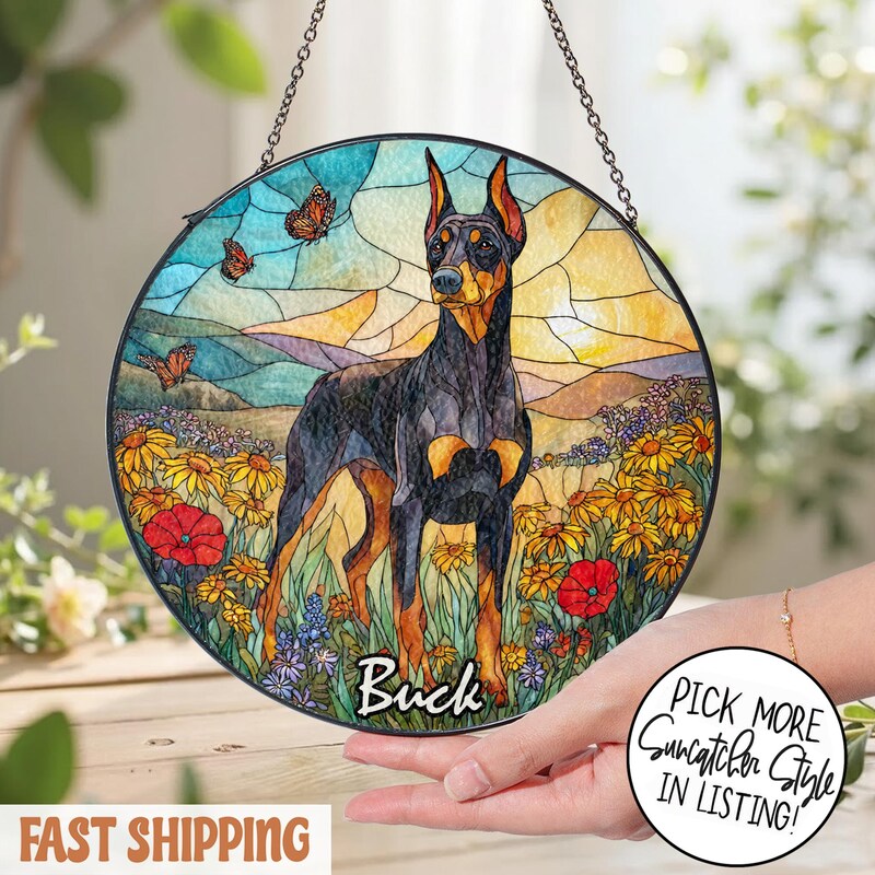 Doberman Memorial - Etsy