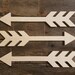 Wooden Arrow, Rustic Wooden Arrow, Arrow Wall Art, Native American ...
