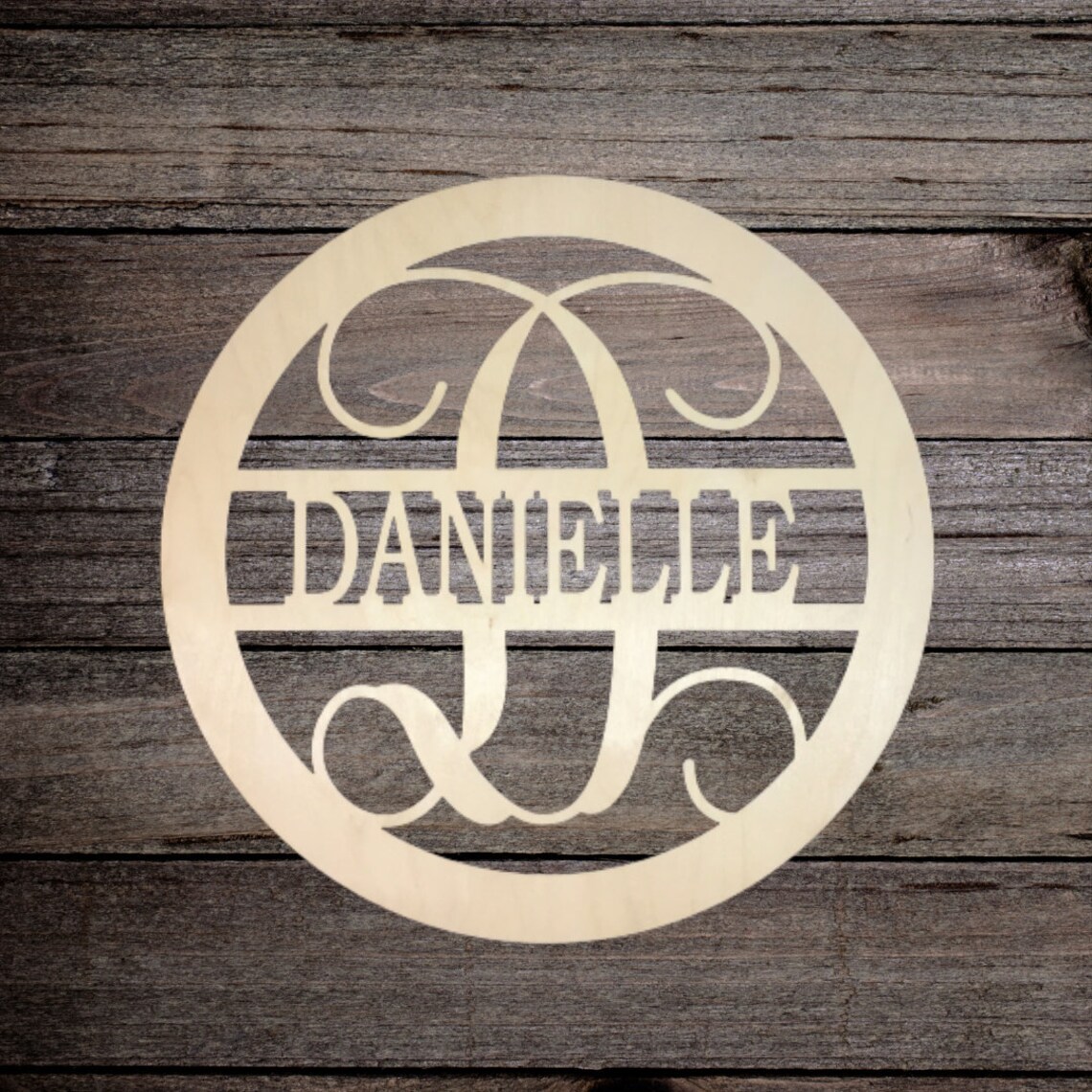 Personalized Monogram Initial With Name Home Decoration - Etsy