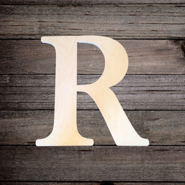 Large Wooden Letter - Etsy