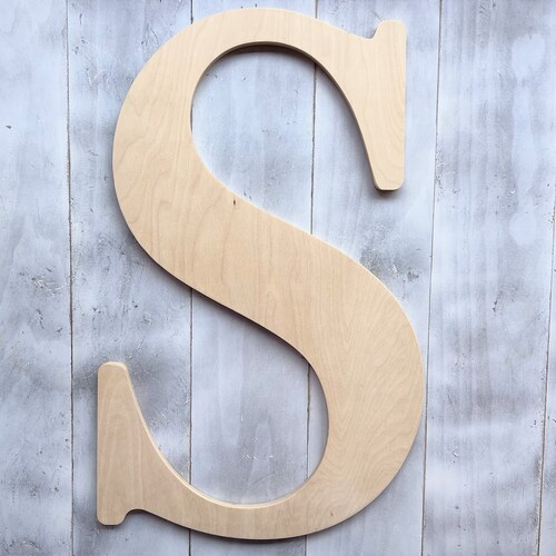 24 Inch Large Wooden Letter for Indoor Use Wedding Guest Book - Etsy