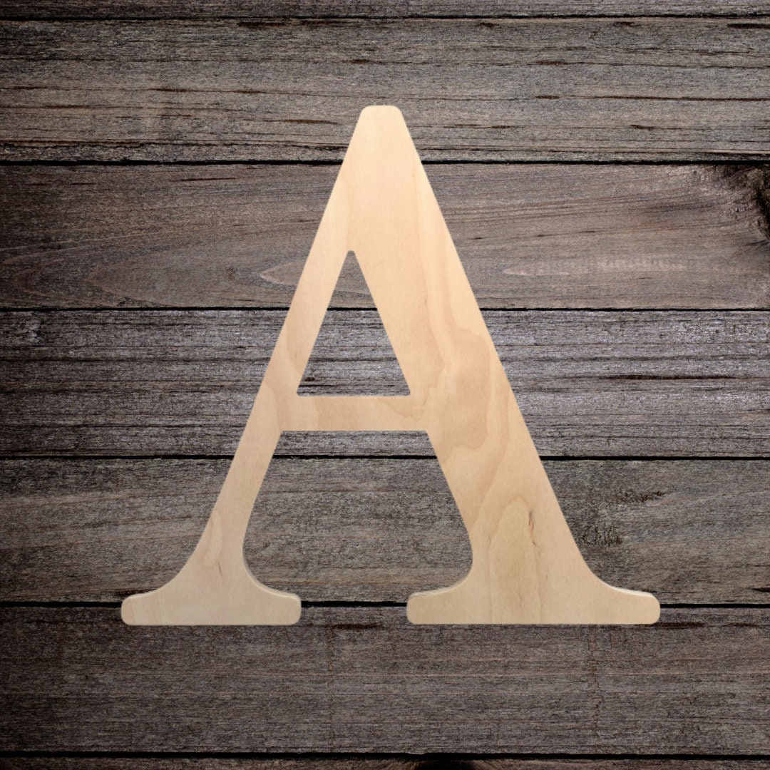 24 Inch Large Wooden Letter for Indoor Use Wedding Guest Book - Etsy