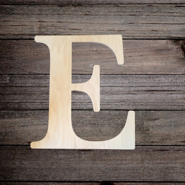 Large Wooden Letter - Etsy