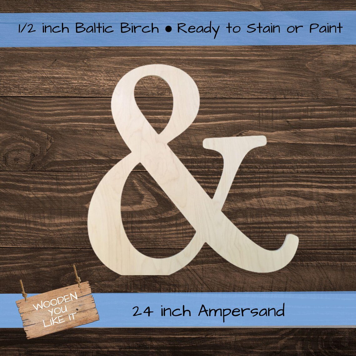 24 Inch Large Wooden Letter for Indoor Use, Wedding Guest Book - Baltic ...