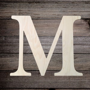20 Inch Large Wooden Letter for Indoor Use, Wedding Guest Book - Baltic ...