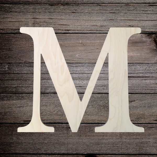 Large Wooden Letter - Etsy
