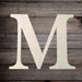 20 Inch Large Wooden Letter for Indoor Use, Wedding Guest Book - Baltic ...