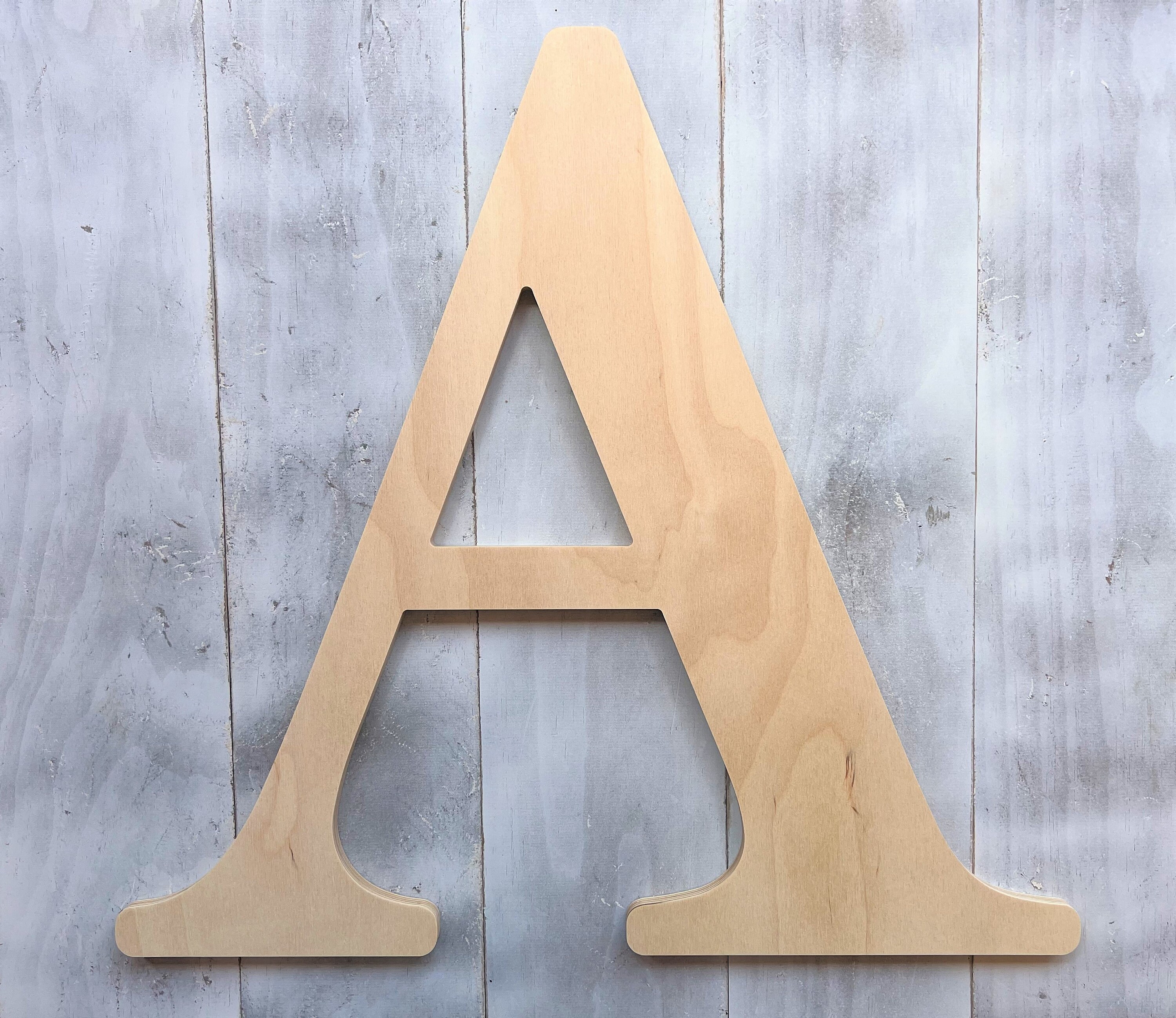 24 Inch Large Wooden Letter for Indoor Use Wedding Guest Book - Etsy