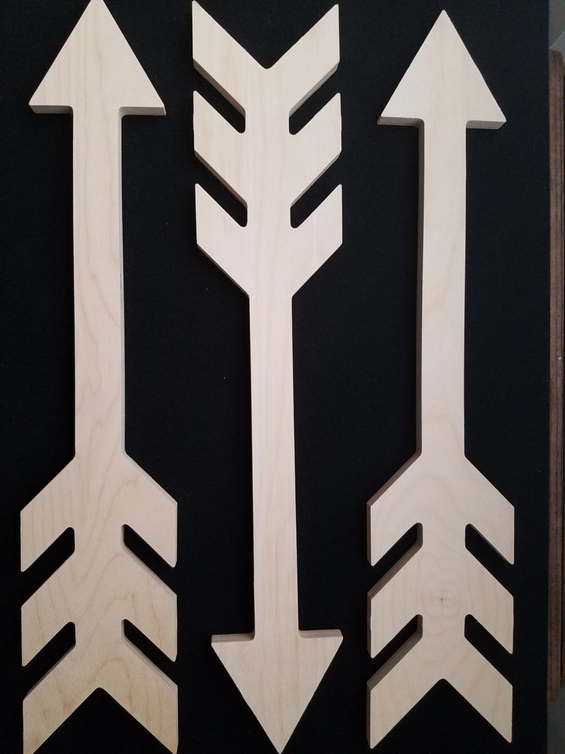 Set of 3 Wooden Arrow Rustic Wooden Arrow Arrow Wall Art - Etsy