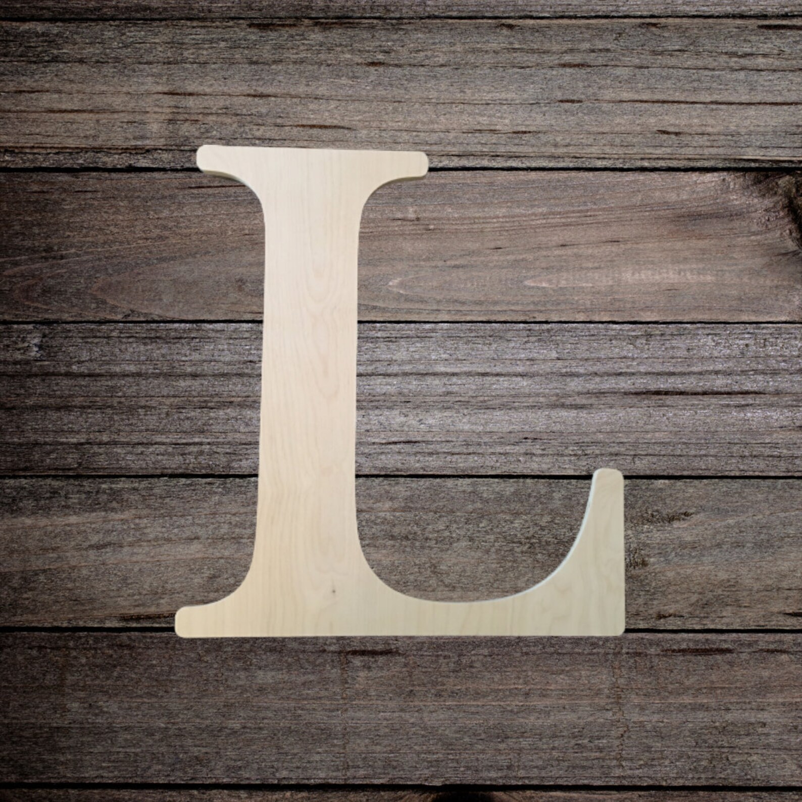 24 Inch Large Wooden Letter for Indoor Use, Wedding Guest Book - Baltic ...