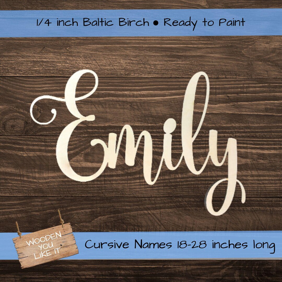 Wooden Name Wall Hanging | Personalized Name Sign | Custom Nursery ...