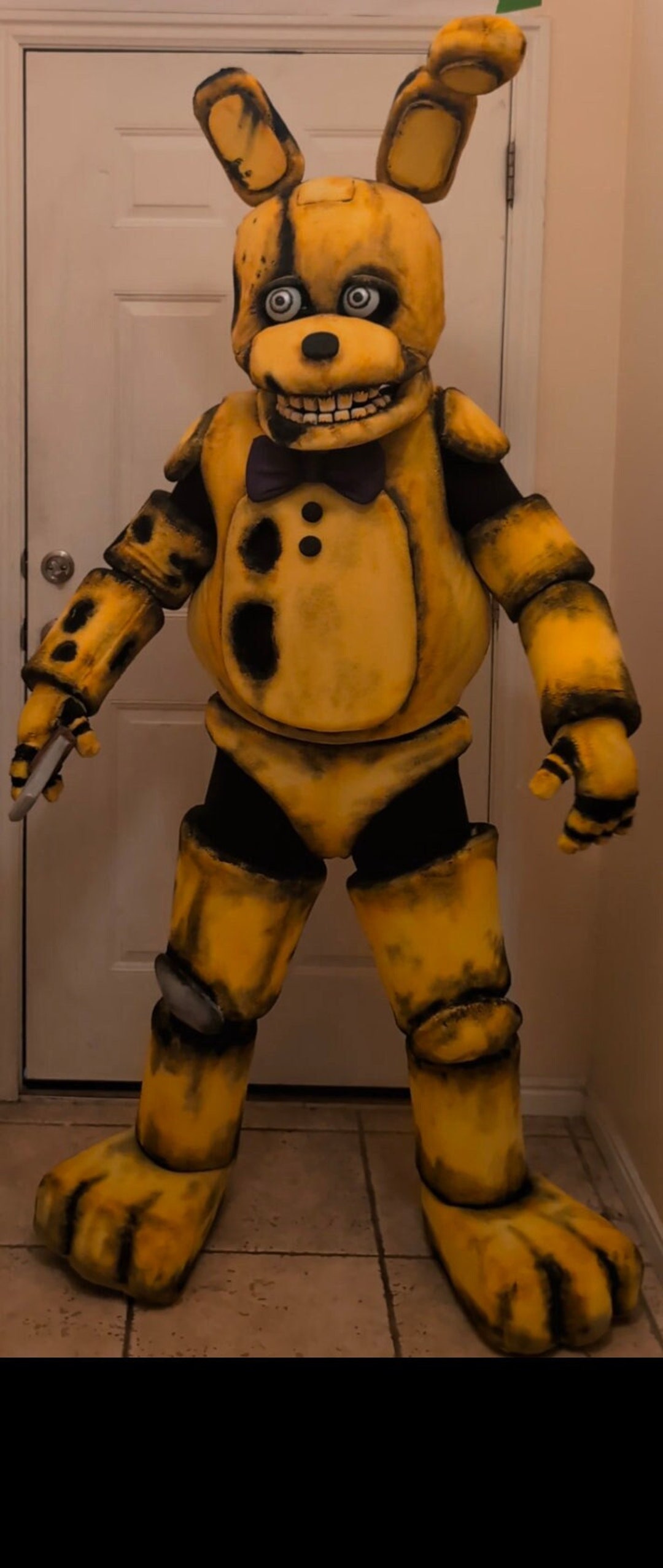 Five Nights at Freddy's Spring Bonnie Cosplay - Etsy UK