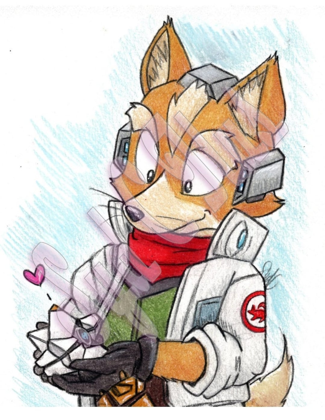 Star Fox X Destiny Crossover Print - Etsy