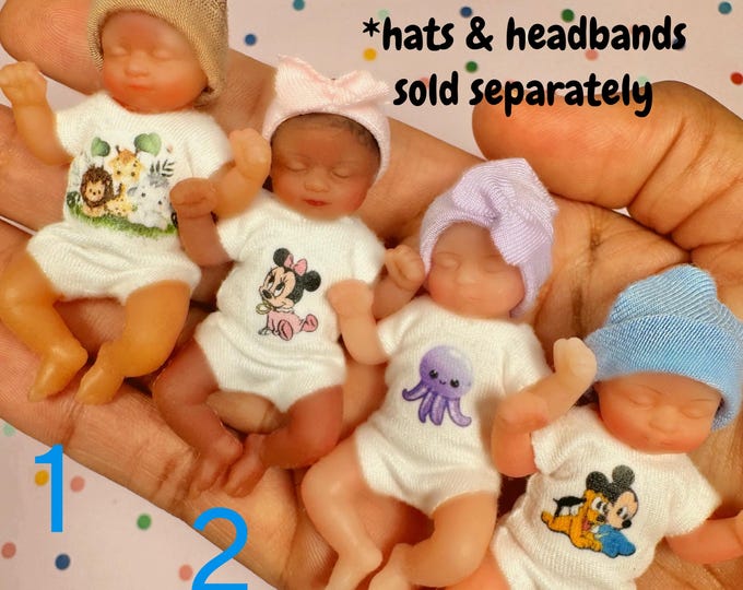 Zuru My Mini Baby Series 2 - Blue Round Crib Set - Mini Silicone Baby ...