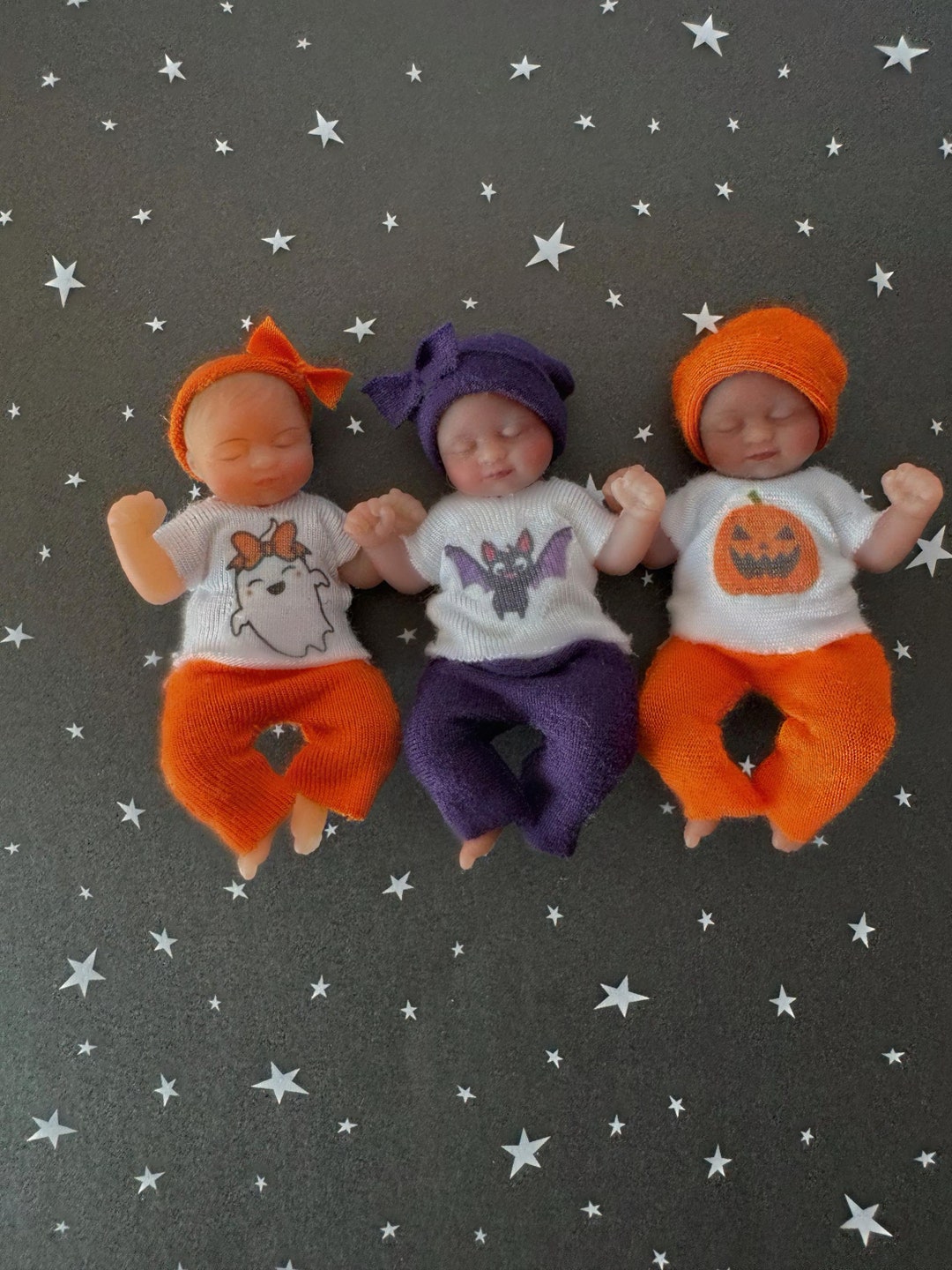 Mini Halloween Outfit for Zuru Baby Dolls: Handmade Clothes (2.5") - Etsy