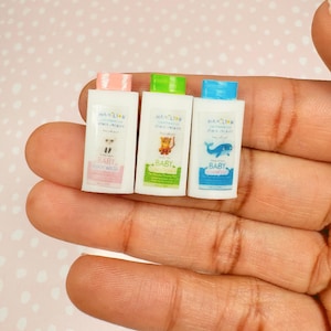 Miniature Baby Soap 1:6 Scale; Mini Baby Accessories Props for ...