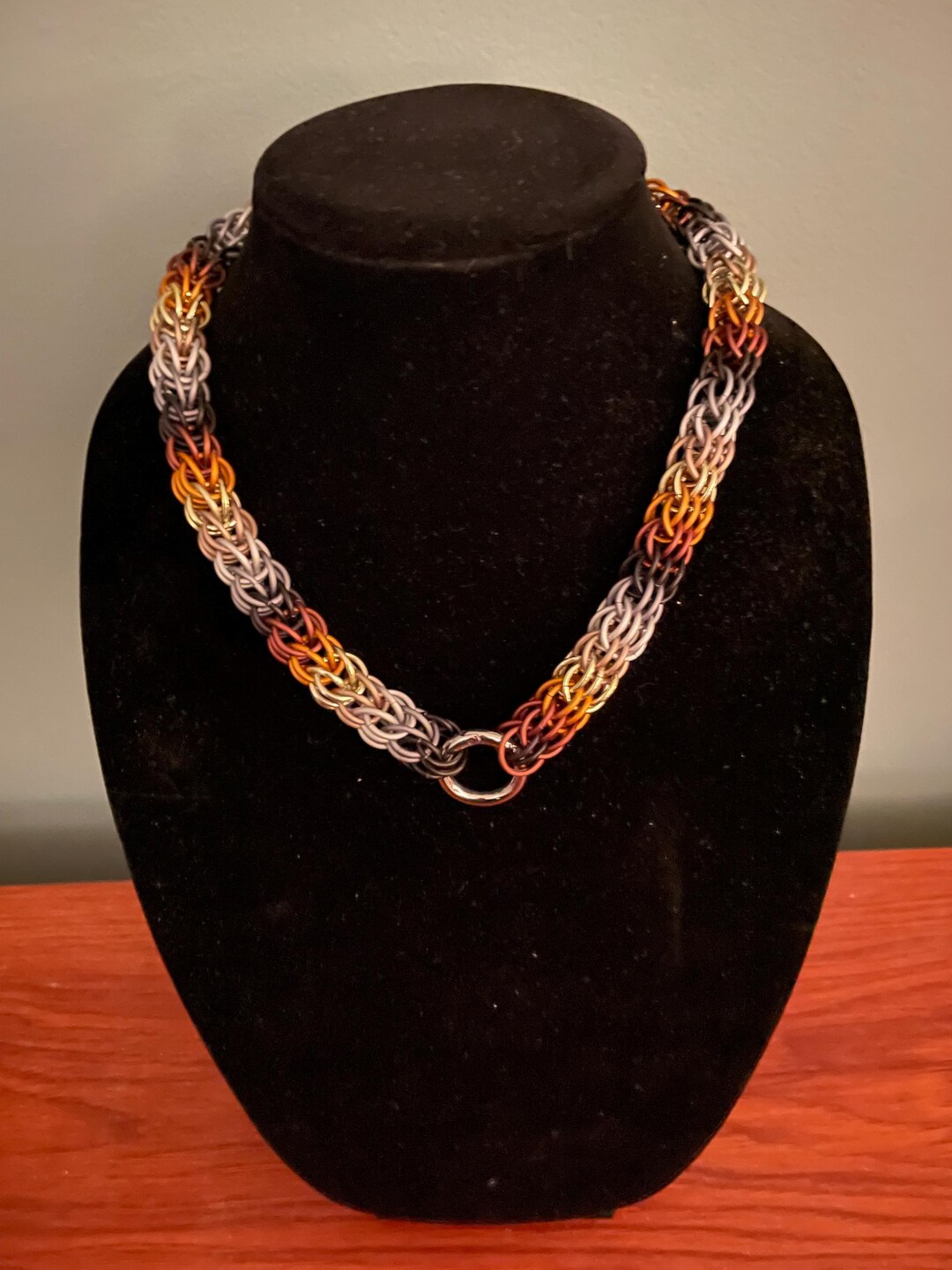 19” Bear Pride Flag Assyrian Weave Pup Collar. - Etsy