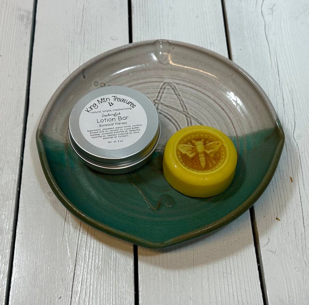 Handcrafted Lotion Bar, Botanical Therapy - Etsy