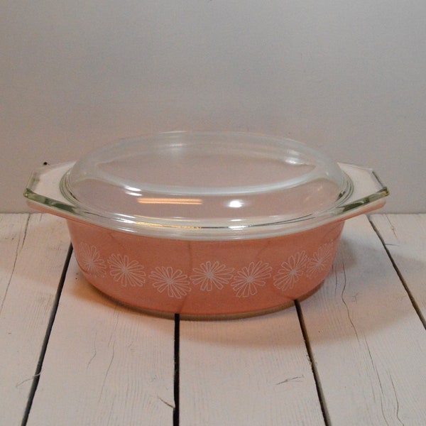 Pyrex Daisy Pink - Etsy