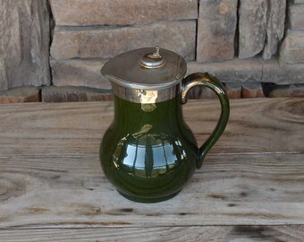 Forest Green Pitcher - Etsy